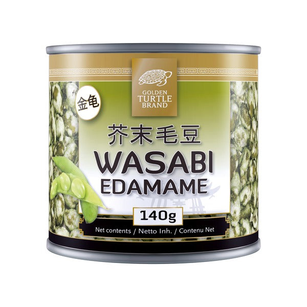 Wasabi Edamame (140g) - Golden Turtle – Kawa